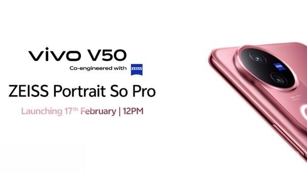 vivo V50官宣2月17日正式发布！6000mAh电池超薄机身 - 手机 - 迷你电视 - 迷你电视